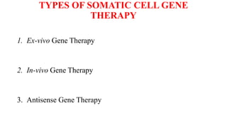 Gene therapy. | PPTX