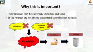 English for research paper writing, Highlighting your findings | PPT