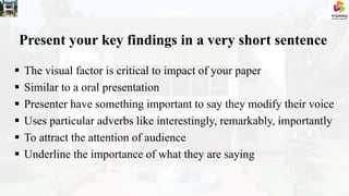 English for research paper writing, Highlighting your findings | PPT