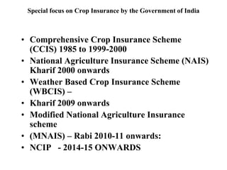 Nagarjuna AIC ppt on Insurance - NIRD Workshop 2015.pptx