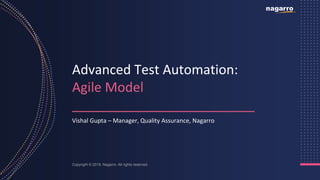 Advanced Test Automation: Agile Model | PPT