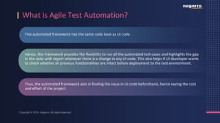 Advanced Test Automation: Agile Model | PPT