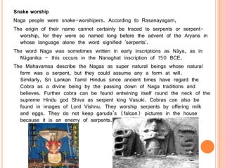 Naga tribes of sri lanka | PPTX