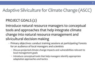 Nagel - Adaptive Silviculture for Climate Change Intro | PDF