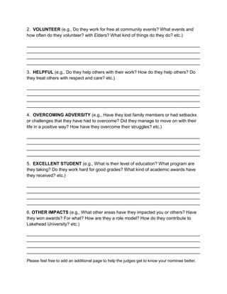 NAGE role model nomination form | PDF