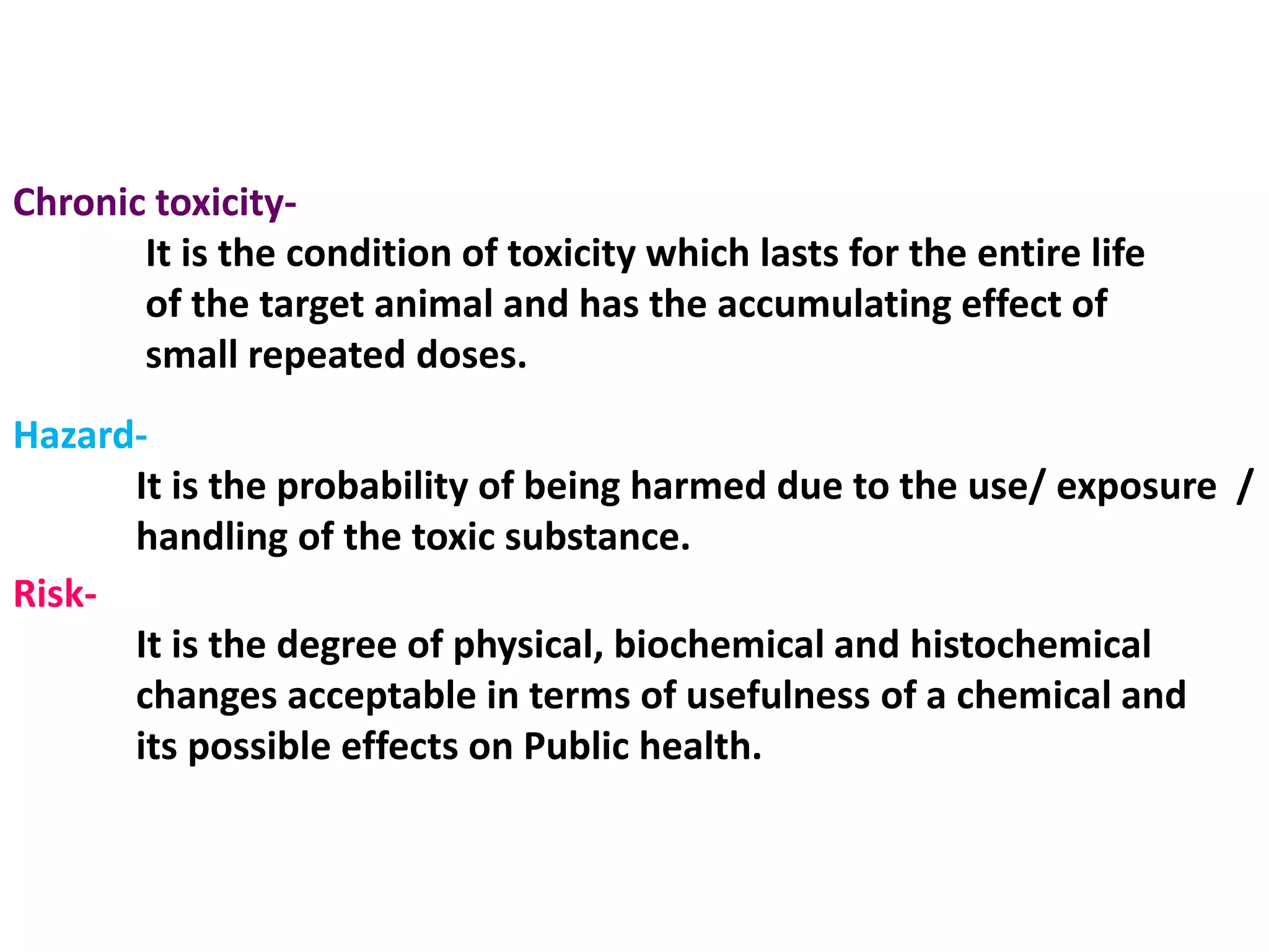 best ppt on principles of insect toxicology and evaluation of ...