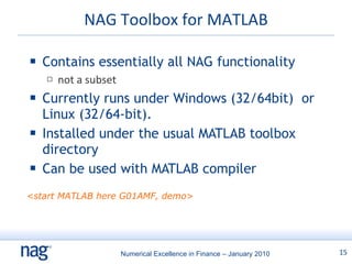 Nag software For Finance | PPT