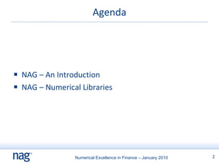 Nag software For Finance | PPT