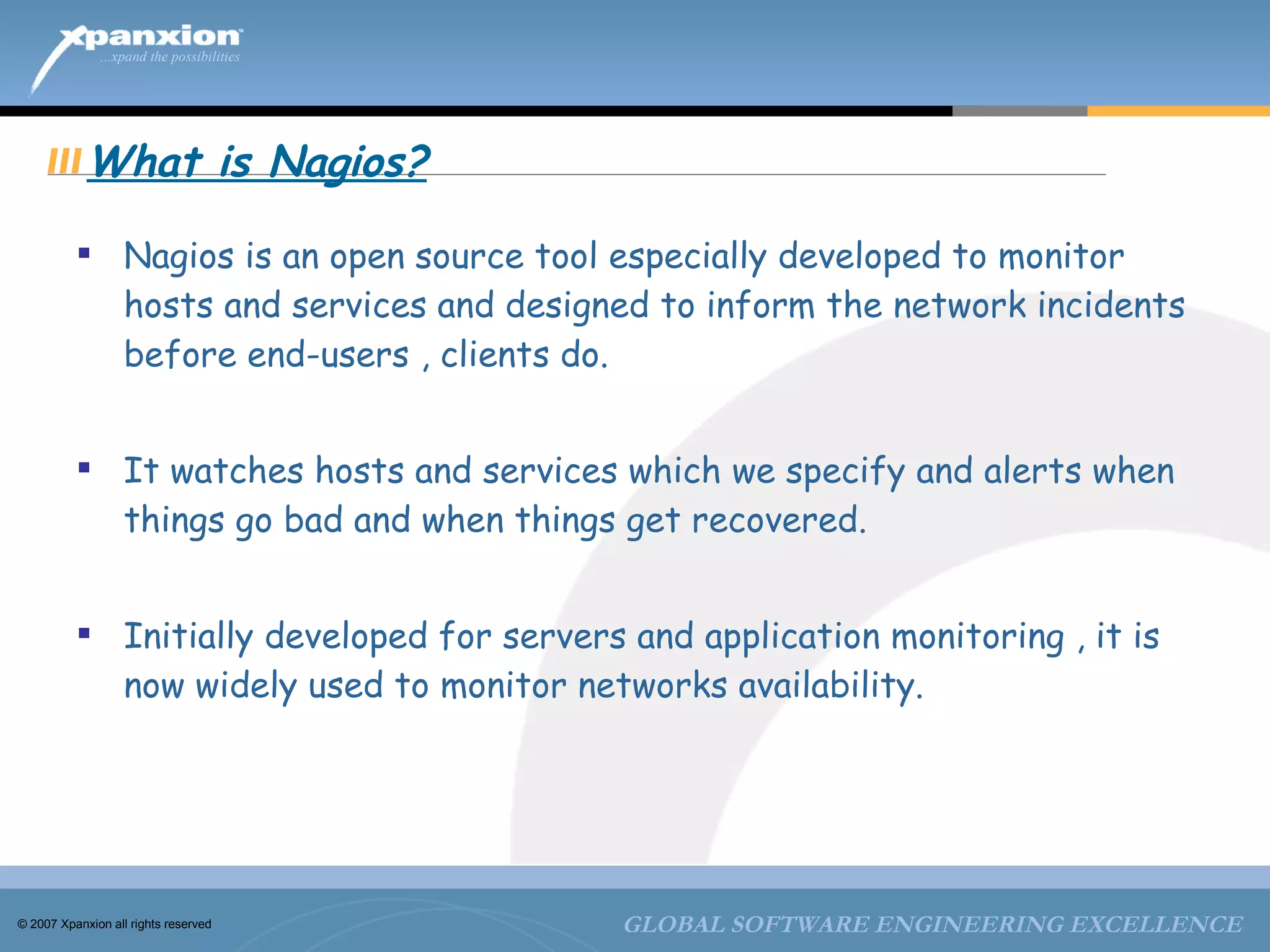 Nagios | PPT
