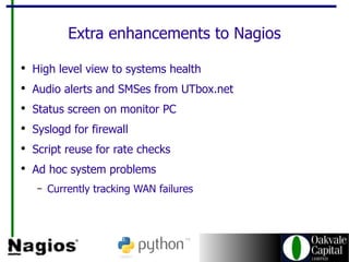 Writing Nagios Plugins in Python | ODP | Databases | Computer Software and Applications