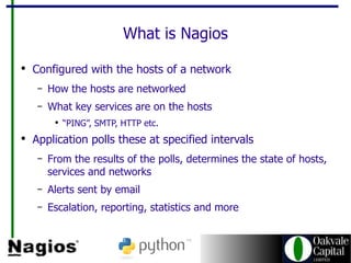 Writing Nagios Plugins in Python | PPT