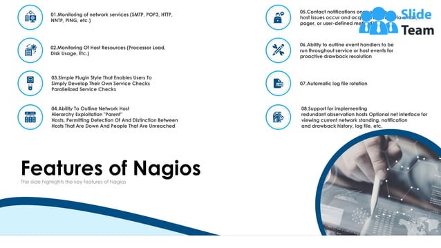 Nagios An Open Source Network Management System Powerpoint Presentation Slides | PDF