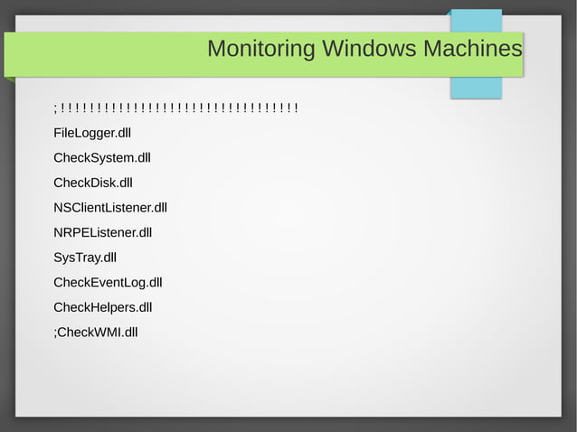 Learning Nagios module 1 | PPT