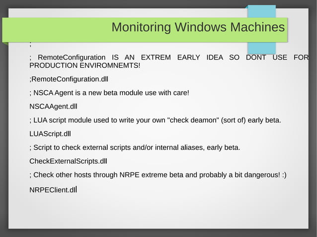 Learning Nagios module 1 | PPT