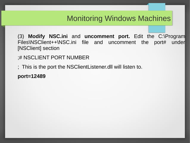Learning Nagios module 1 | PPT
