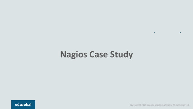Nagios Monitoring Tool Tutorial Server Monitoring With Nagios Devops Training Edureka Ppt
