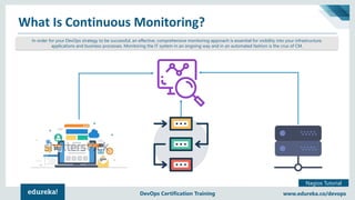 Nagios Monitoring Tool Tutorial | Server Monitoring with Nagios | DevOps Training | Edureka | PDF