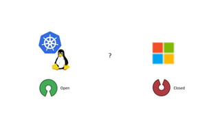 Nagivating the interface between open and closed source software | PPT