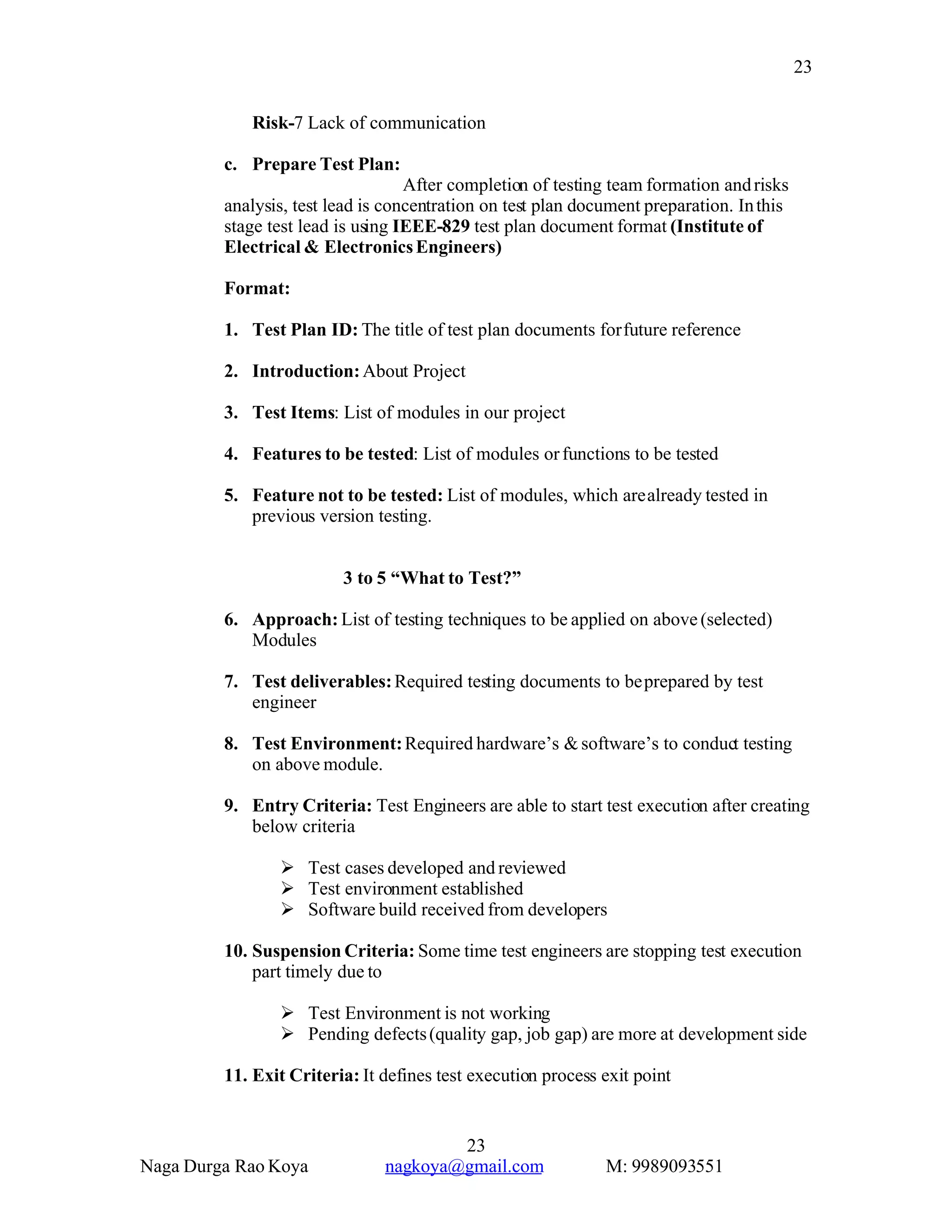 Manual Testing Notes | DOC