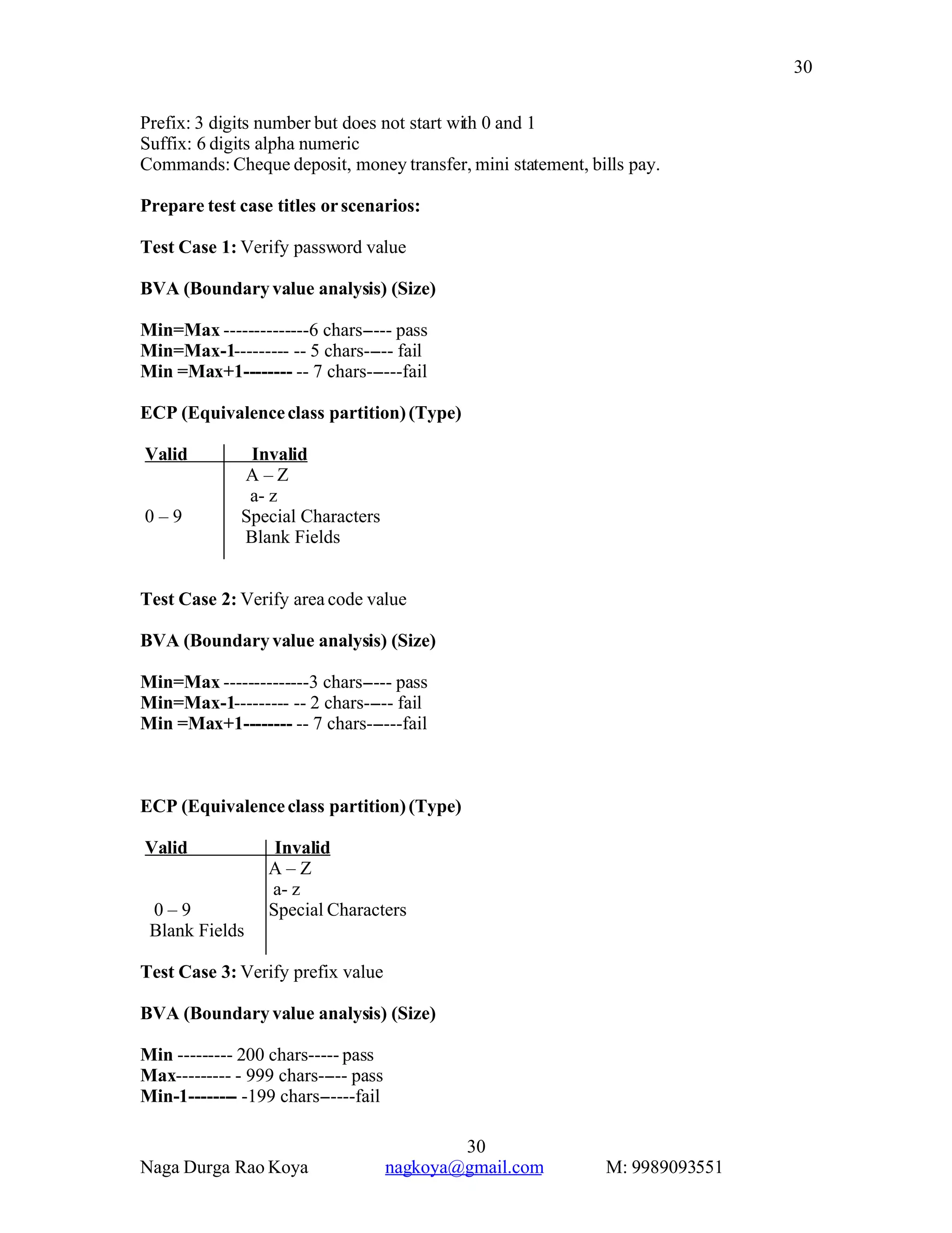 Manual Testing Notes | DOC