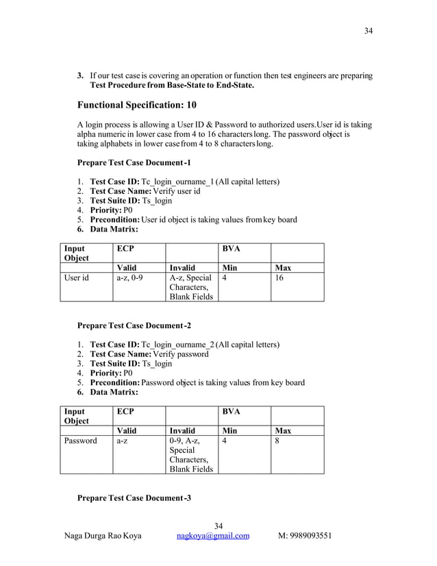 Manual Testing Notes | DOC