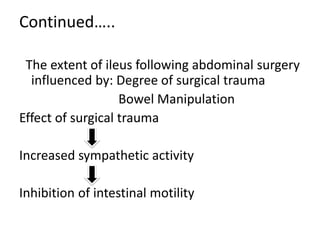 Dr.NAGARJUNA JOURNAL - GUM CHEWING REDUCES POST OPERATIVE ILEUS? | PPTX