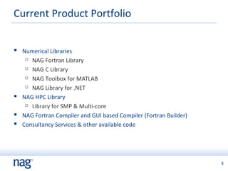 NAG December 2012 | PPT | Programming Languages | Computing
