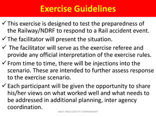 TABLE TOP EXERCISE,NDRF | PPTX