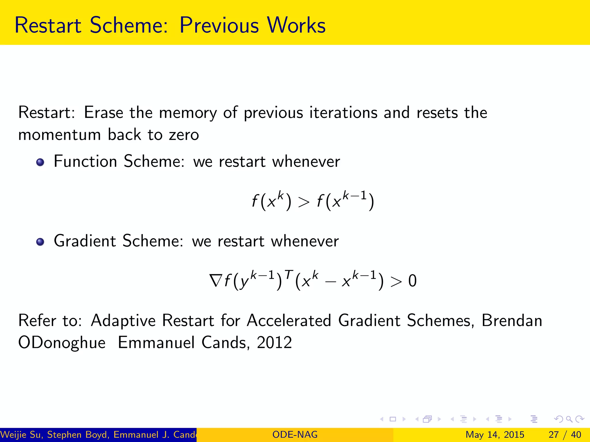 NIPS paper review 2014: A Differential Equation for Modeling Nesterov’s ...