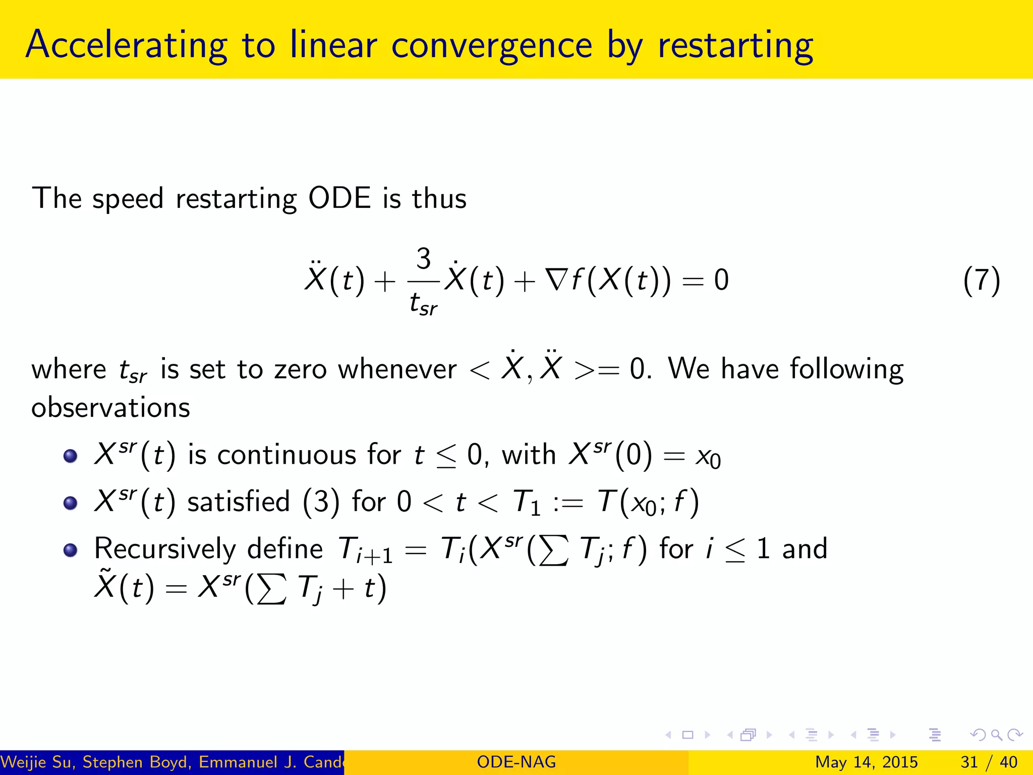 NIPS paper review 2014: A Differential Equation for Modeling Nesterov’s Accelerated Gradient ...
