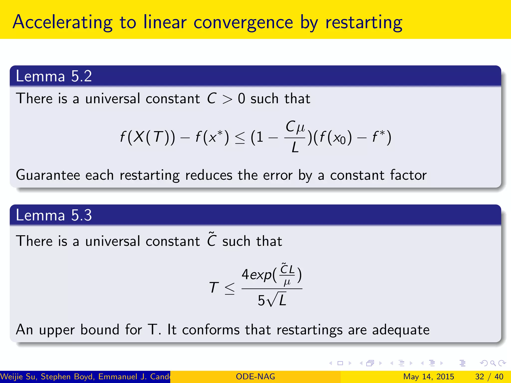 NIPS paper review 2014: A Differential Equation for Modeling Nesterov’s Accelerated Gradient ...