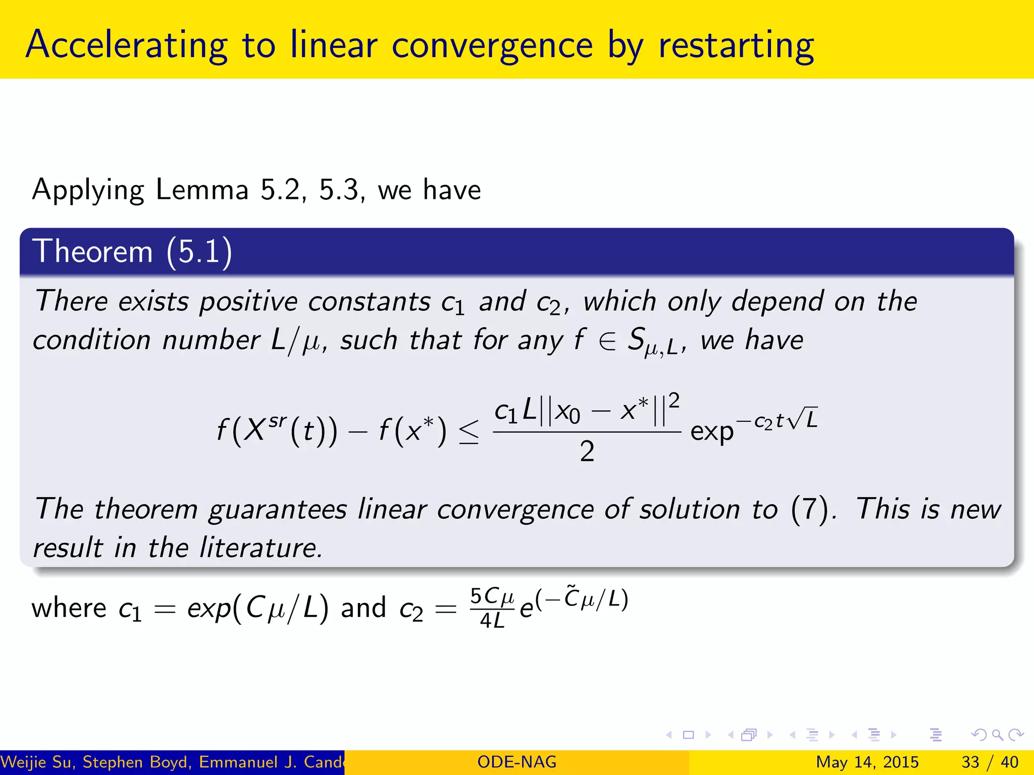 NIPS paper review 2014: A Differential Equation for Modeling Nesterov’s ...