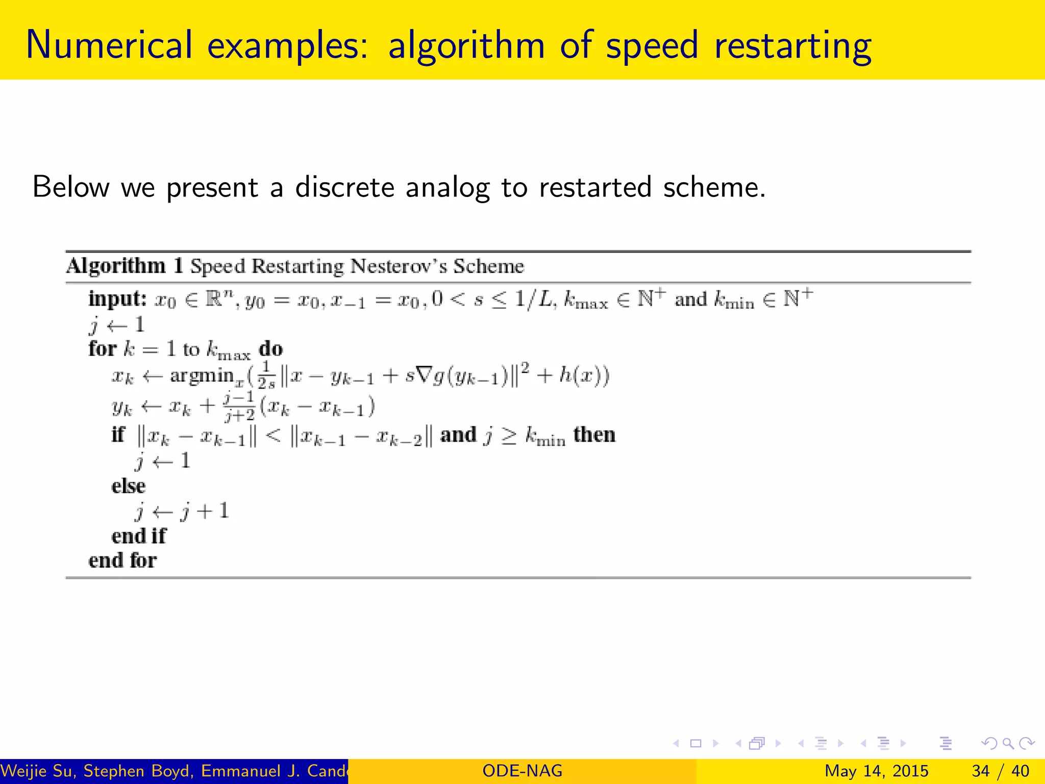 NIPS paper review 2014: A Differential Equation for Modeling Nesterov’s Accelerated Gradient ...
