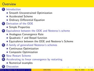 NIPS paper review 2014: A Differential Equation for Modeling Nesterov’s ...