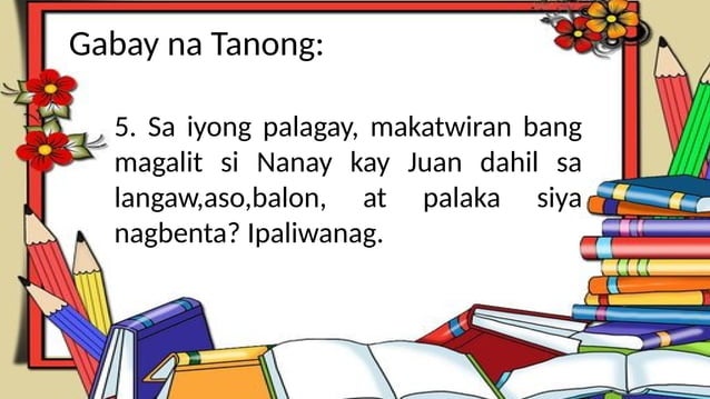 Nagtitinda Ng Kakanin Si Juan Pusong Pptx