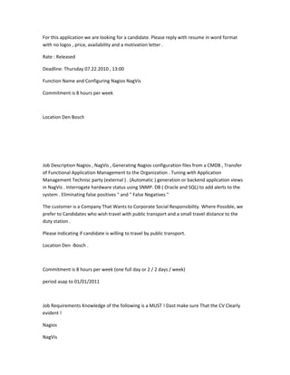 Nag Vis | RTF | Computing | Technology & Computing