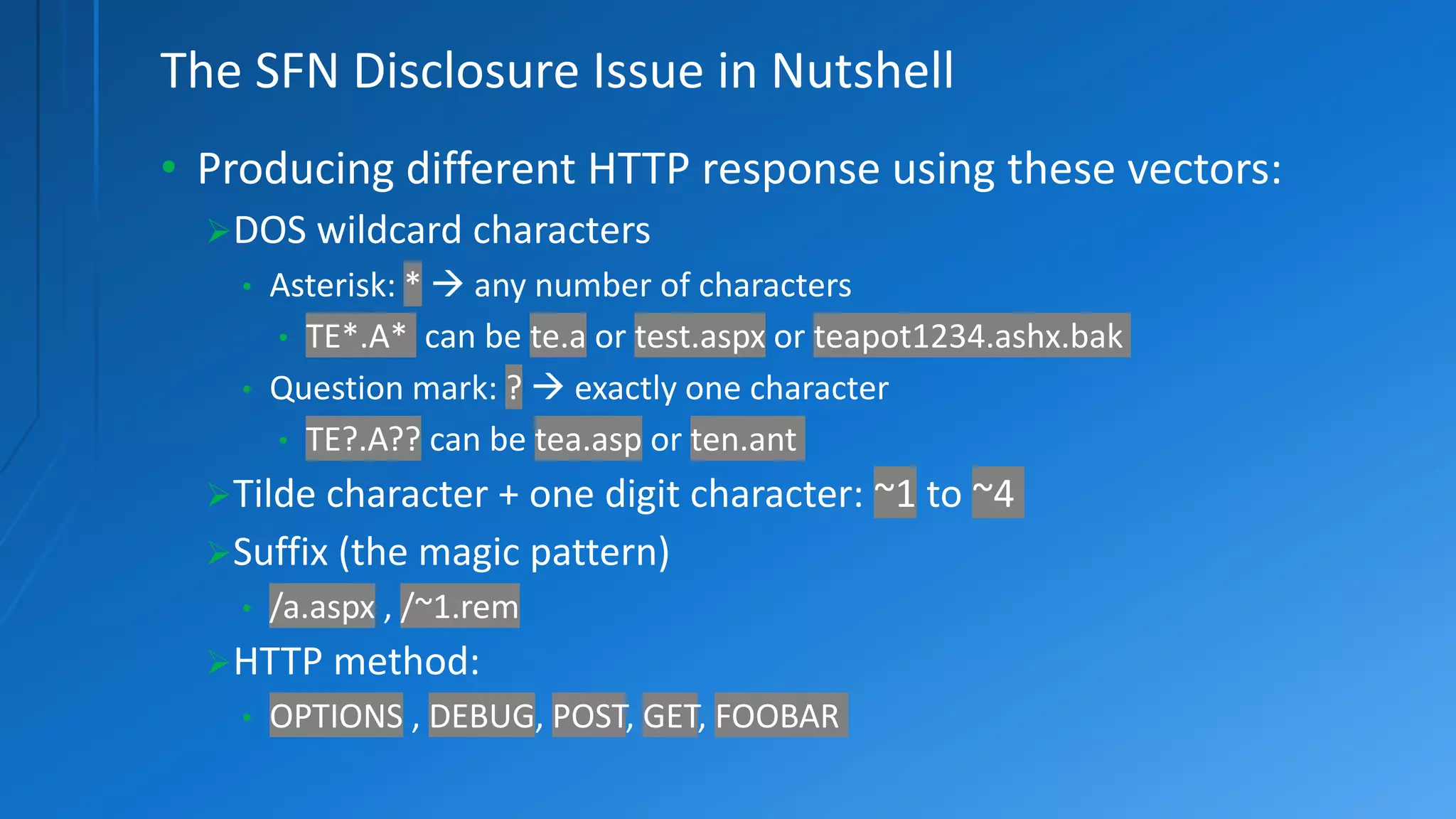 Going Beyond Microsoft IIS Short File Name Disclosure - NahamCon 2023 Edition | PPTX