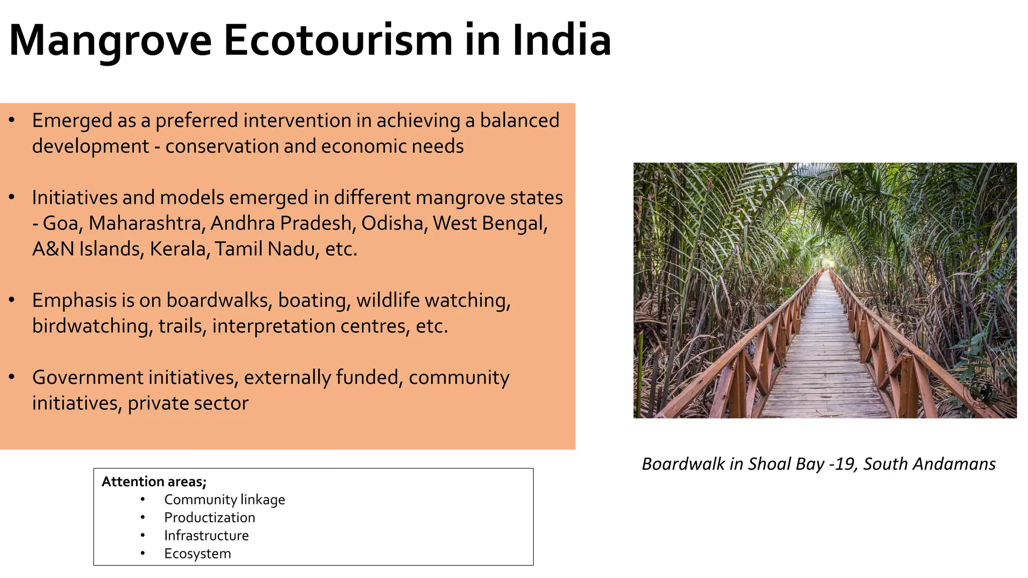 Ecosystem services and livelihood options through responsible ...