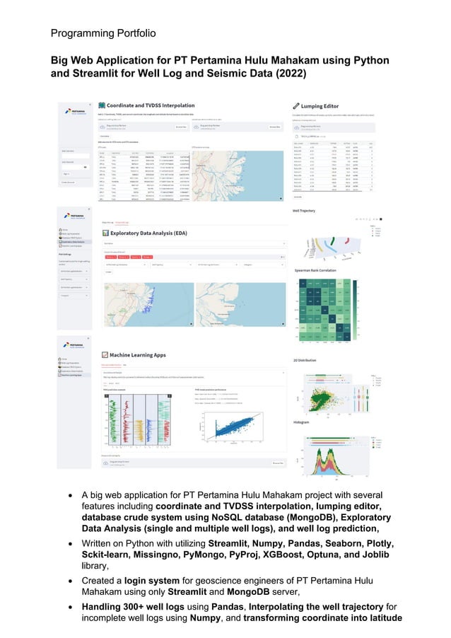 Programming Portfolio Nahari Rasif | PDF | Computer Software and Applications | Computing