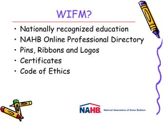 NAHB Professional Designations To Set You Apart | PPT