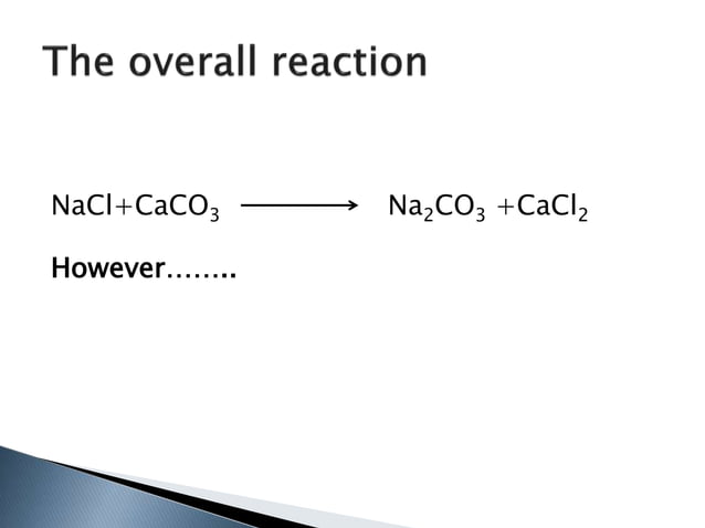 Nahco3 and na2co3 manufacturing by solvay process | PPTX