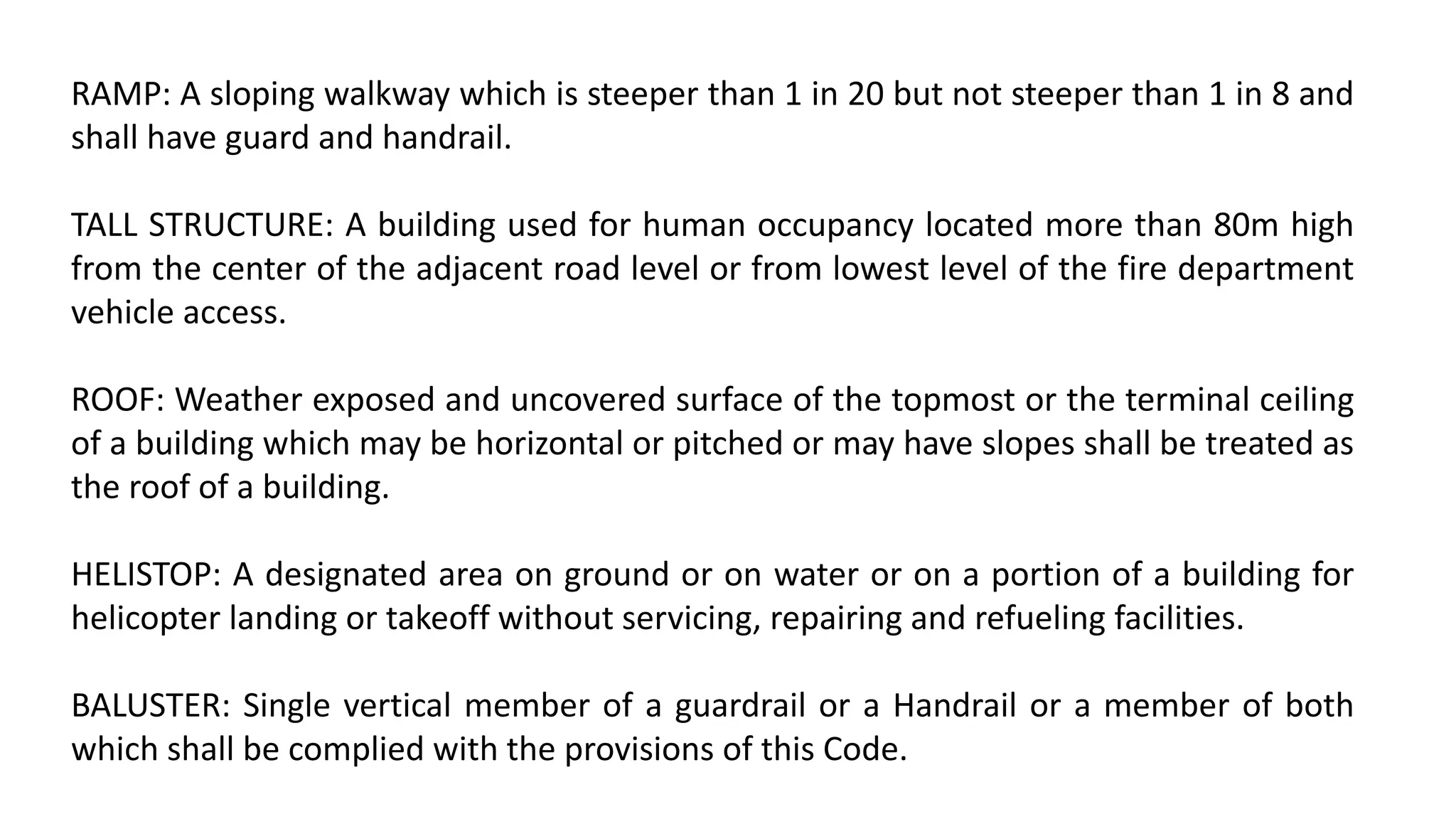 Presentation on Bangladesh National Building Code 2020 PART 3 | PPTX