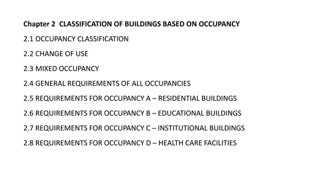 Presentation on Bangladesh National Building Code 2020 PART 3 | PPTX