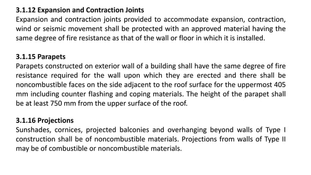Presentation on Bangladesh National Building Code 2020 PART 3 | PPTX