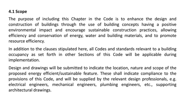 Presentation on Bangladesh National Building Code 2020 PART 3 | PPTX