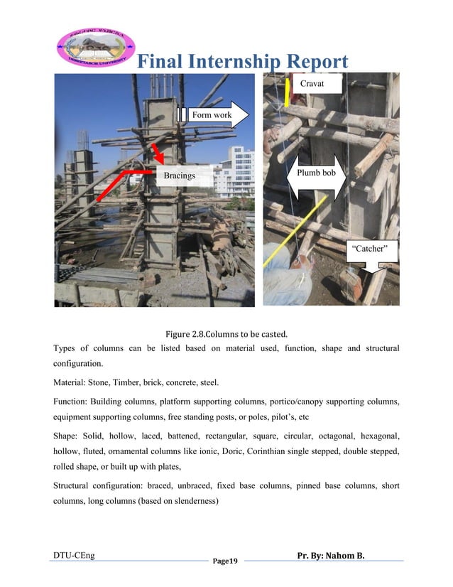 Nahom final internship report | PDF | Undergraduate Education | College ...