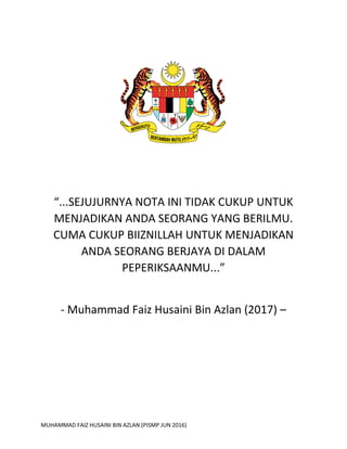 BAMB3033 - NAHU (MINDMAP) | PDF