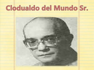 Naiambag ni Clodualdo del Mundo at Alejandro Abadilla | PPTX