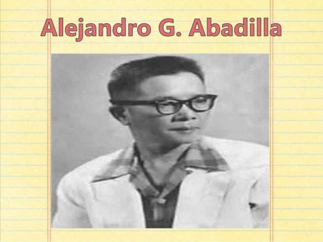 Naiambag ni Clodualdo del Mundo at Alejandro Abadilla