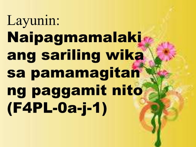 Naibibigay ang kahulugan ng salitang pamilyar at di-pamilyar ... Naibibigay ang kahulugan ng salitang pamilyar at di-pamilyar ...